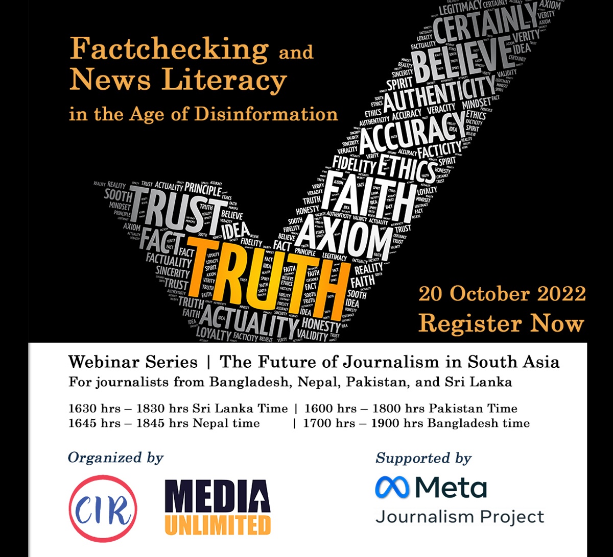 A Webinar on fact-checking in the age of disinformation - CIR