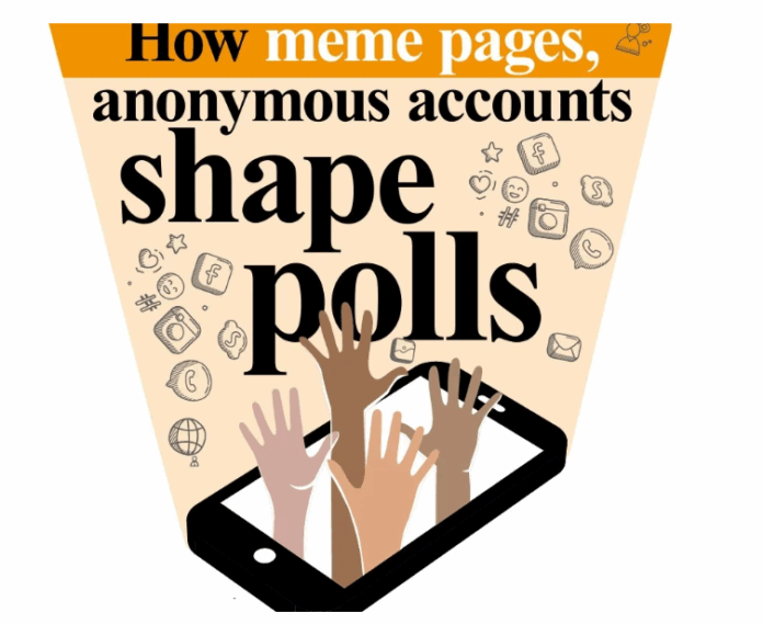 How meme pages, anonymous accounts shape polls - CIR
